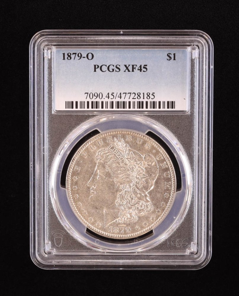 1879-O Morgan Silver Dollar (PCGS XF45) | Pristine Auction