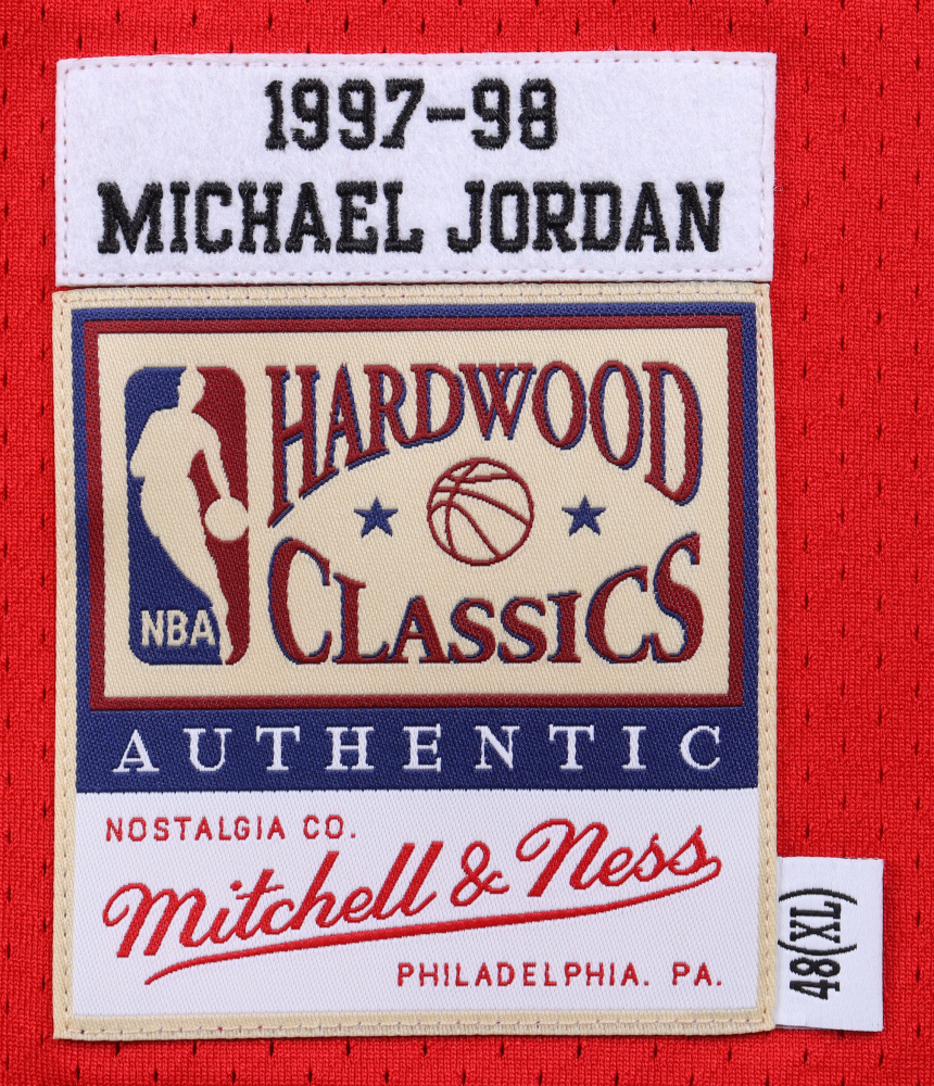 Michael Jordan Signed Bulls Authentic 1997-98 Mitchell & Ness Jersey (UDA) | Pristine Auction