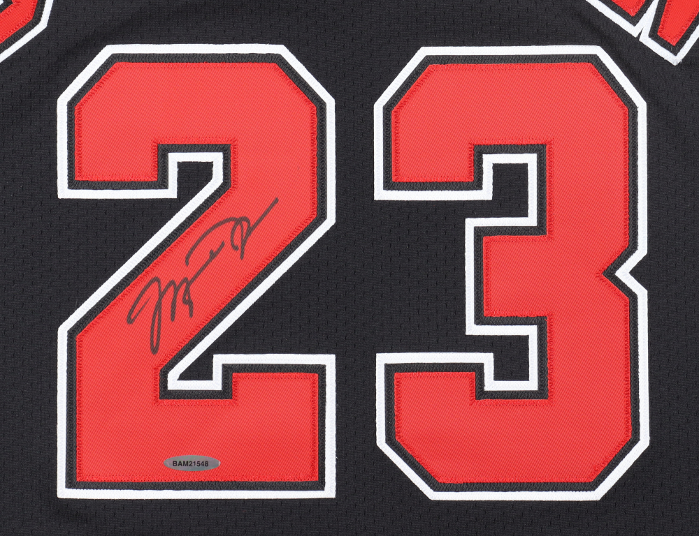 Michael Jordan Signed Bulls Authentic 1997-98 Mitchell & Ness Jersey (UDA) | Pristine Auction