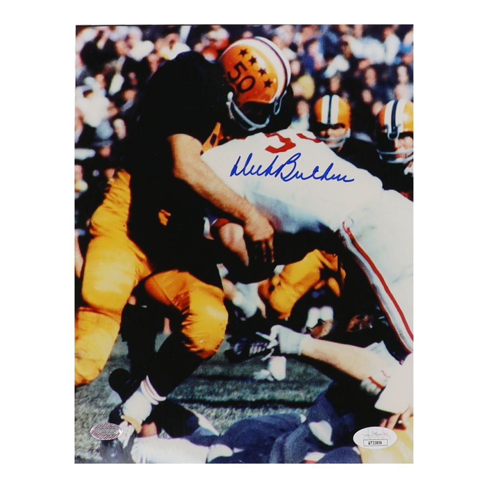 Dick Butkus Signed Fighting Illini 8x10 Photo Jsa And Mounted Memories