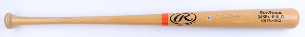 Barry Bonds Signed Rawlings Big Stick Player Model Baseball Bat ...