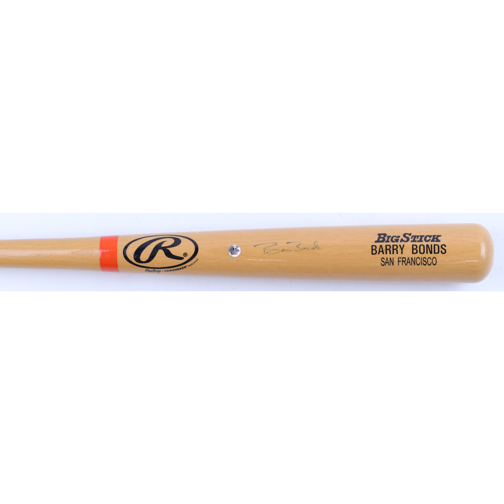 Barry Bonds Signed Rawlings Big Stick Player Model Baseball Bat ...