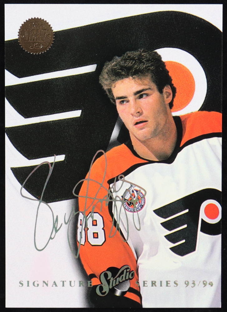 Eric Lindros 1993-94 Leaf Studio Signature #10 | Pristine Auction