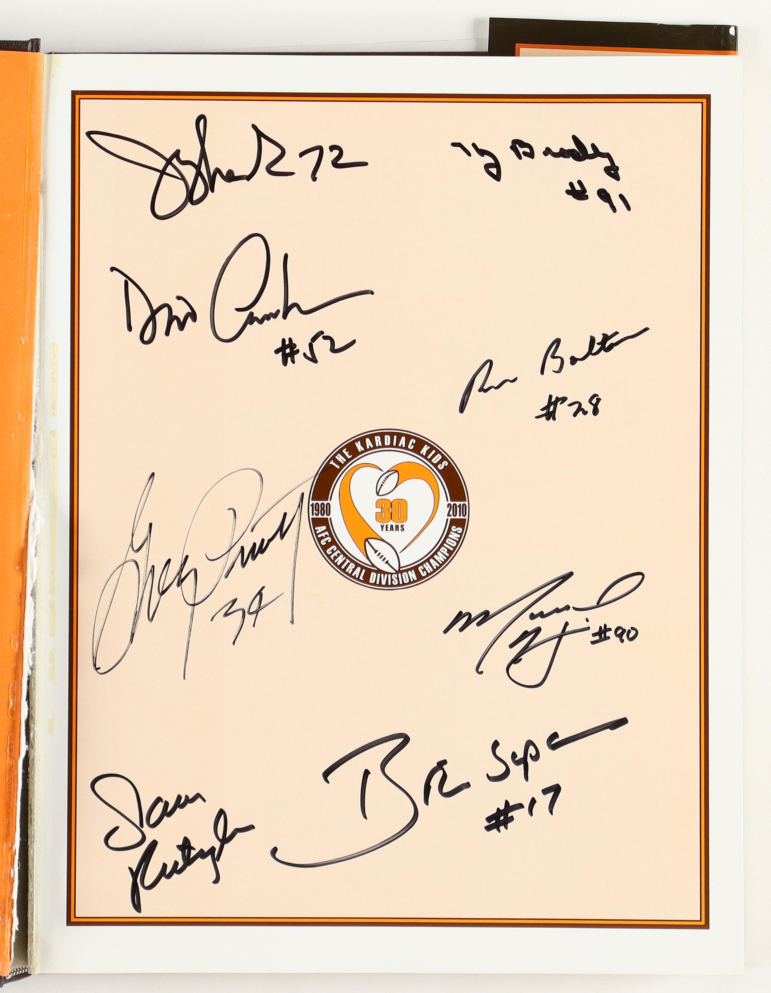 "Kardiac Kids: The Story of the 1980 Cleveland Browns" Hardcover Book ...