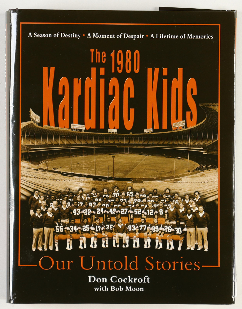 "Kardiac Kids: The Story of the 1980 Cleveland Browns" Hardcover Book ...