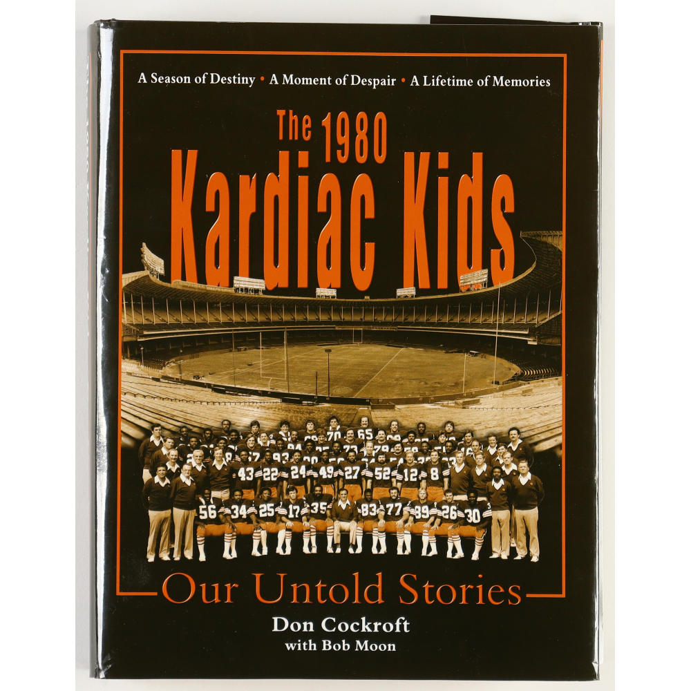 "Kardiac Kids: The Story of the 1980 Cleveland Browns" Hardcover Book ...