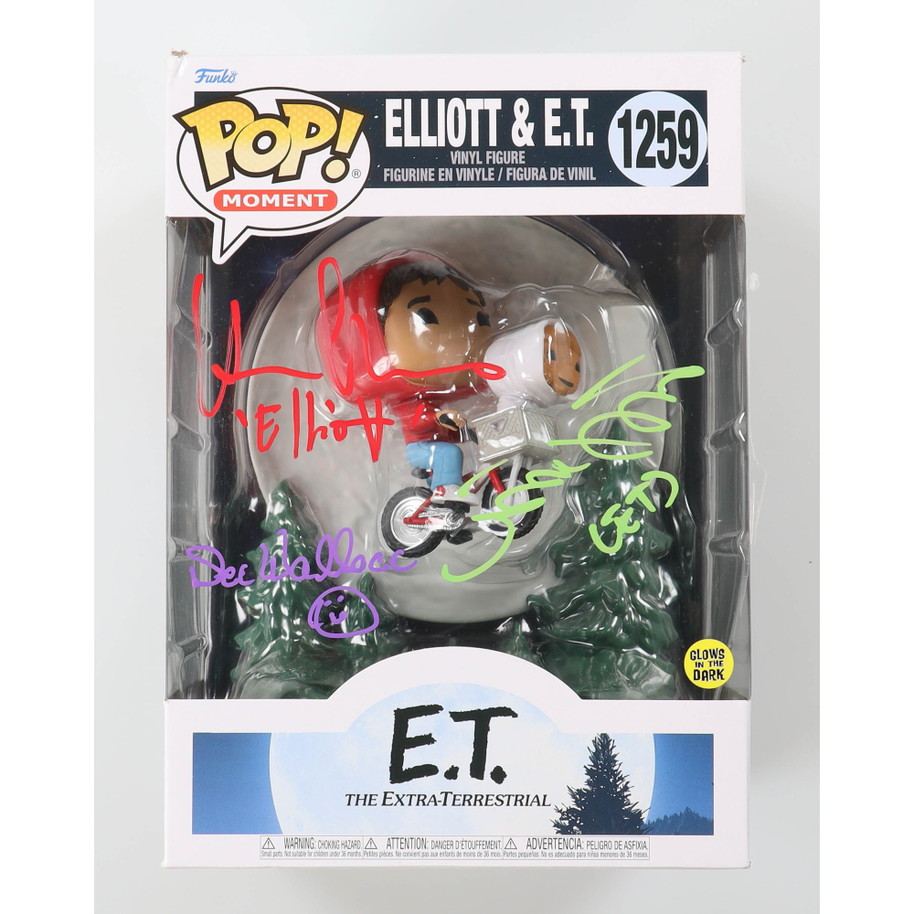 Dee Wallace, Henry Thomas & Matthew DeMeritt Signed "E.T.: The Extra ...
