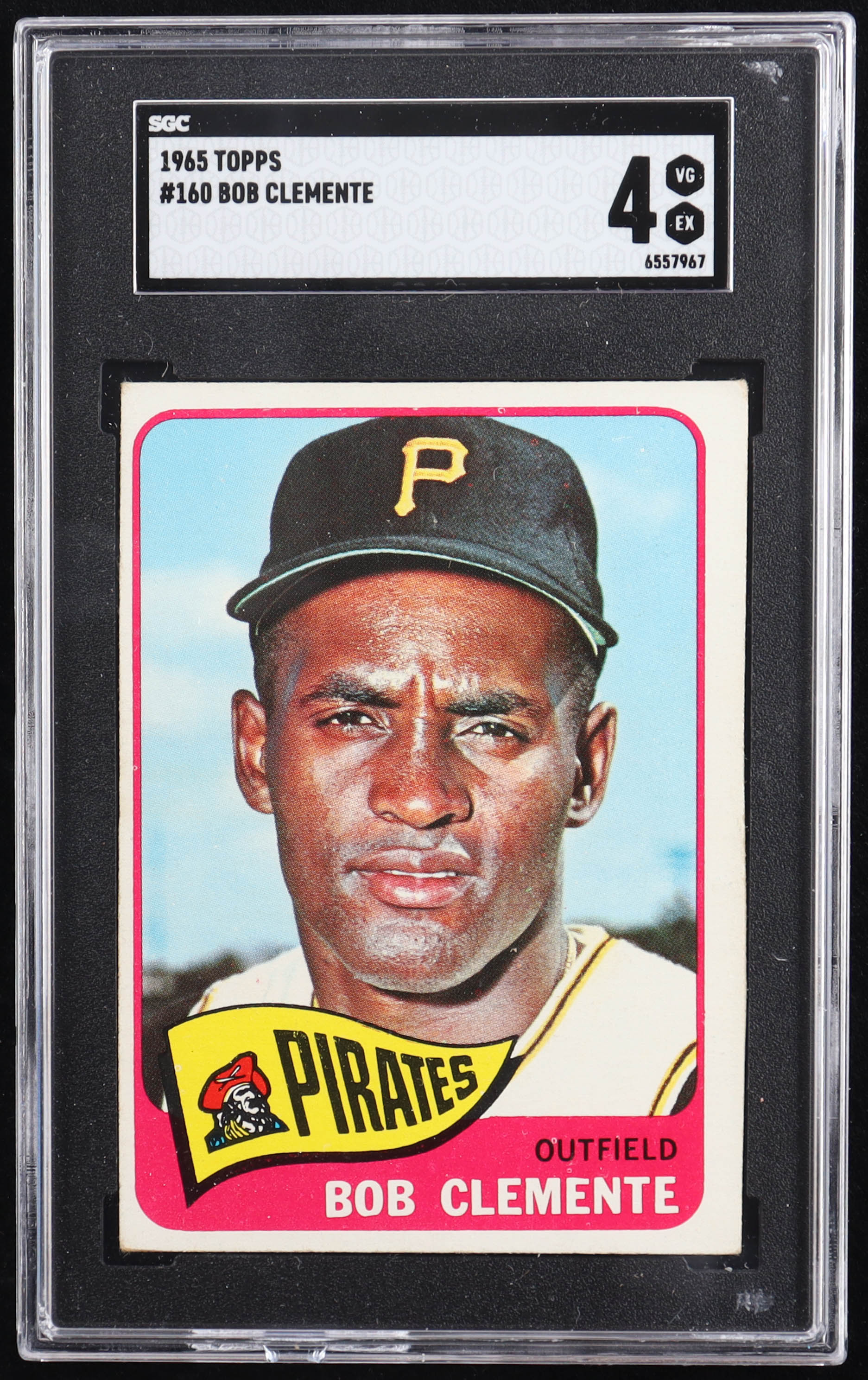 Roberto Clemente 1965 Topps #160 (SGC 4) | Pristine Auction