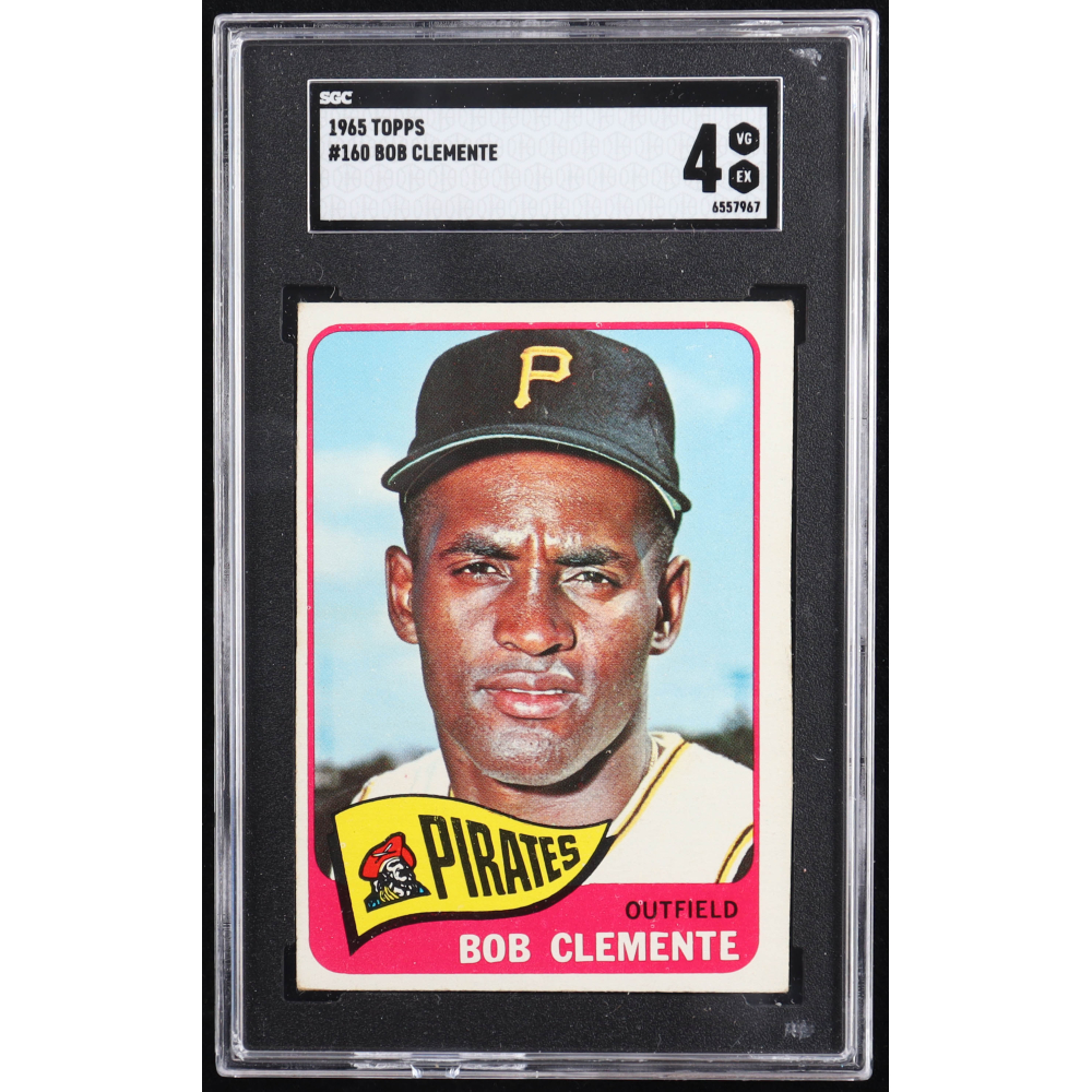 Roberto Clemente 1965 Topps #160 (SGC 4) | Pristine Auction
