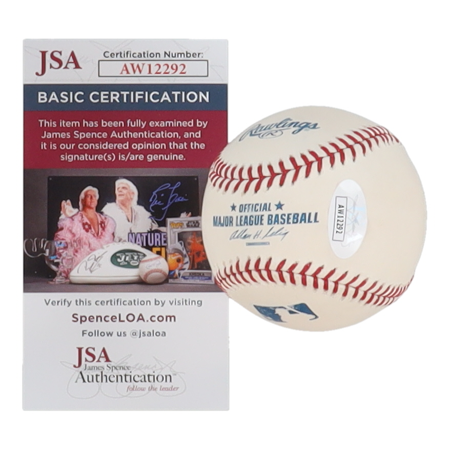 Justin Verlander Signed OML Baseball (JSA) | Pristine Auction
