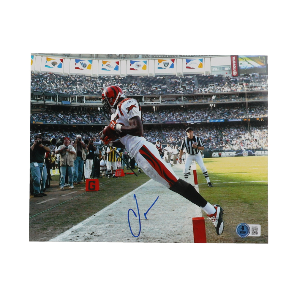 Chad "Ochocinco" Johnson Signed Bengals 8x10 Photo (Beckett) | Pristine ...