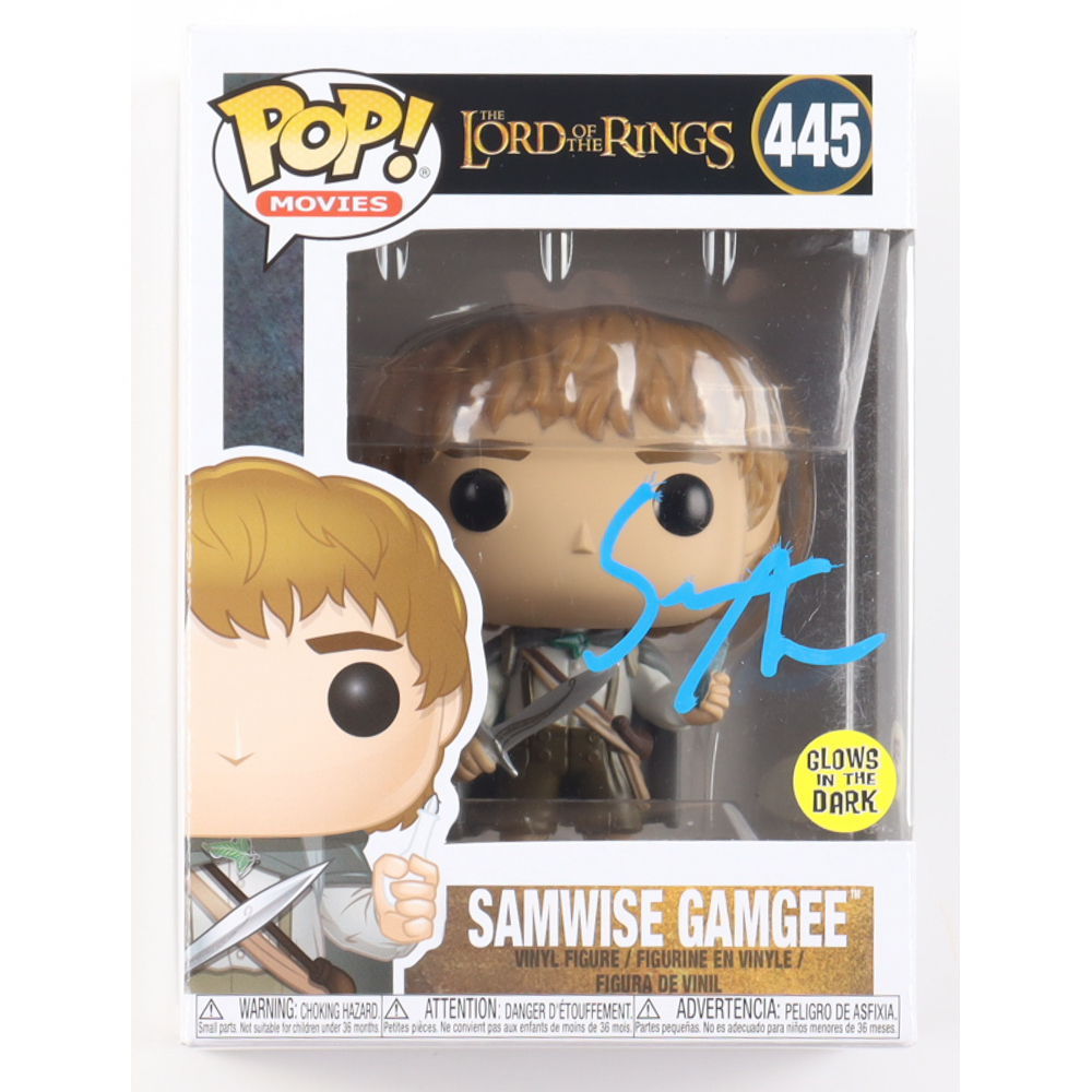 Sean Astin Signed "Lord of the Rings" #445 Samwise Gamgee Funko Pop ...