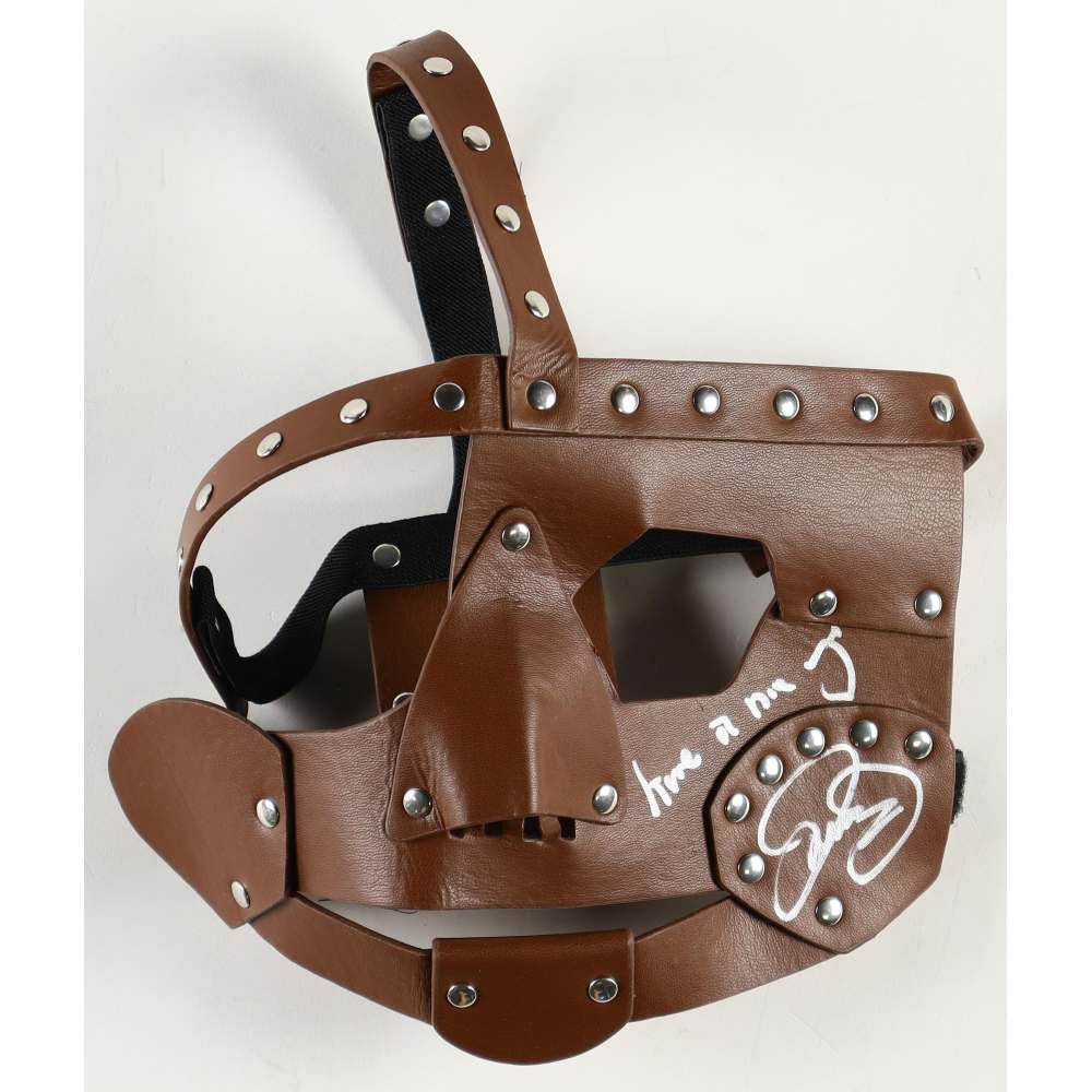 Mick Foley Signed "WWE" Mankind Deluxe Mask Inscribed "Have A Nice Day ...
