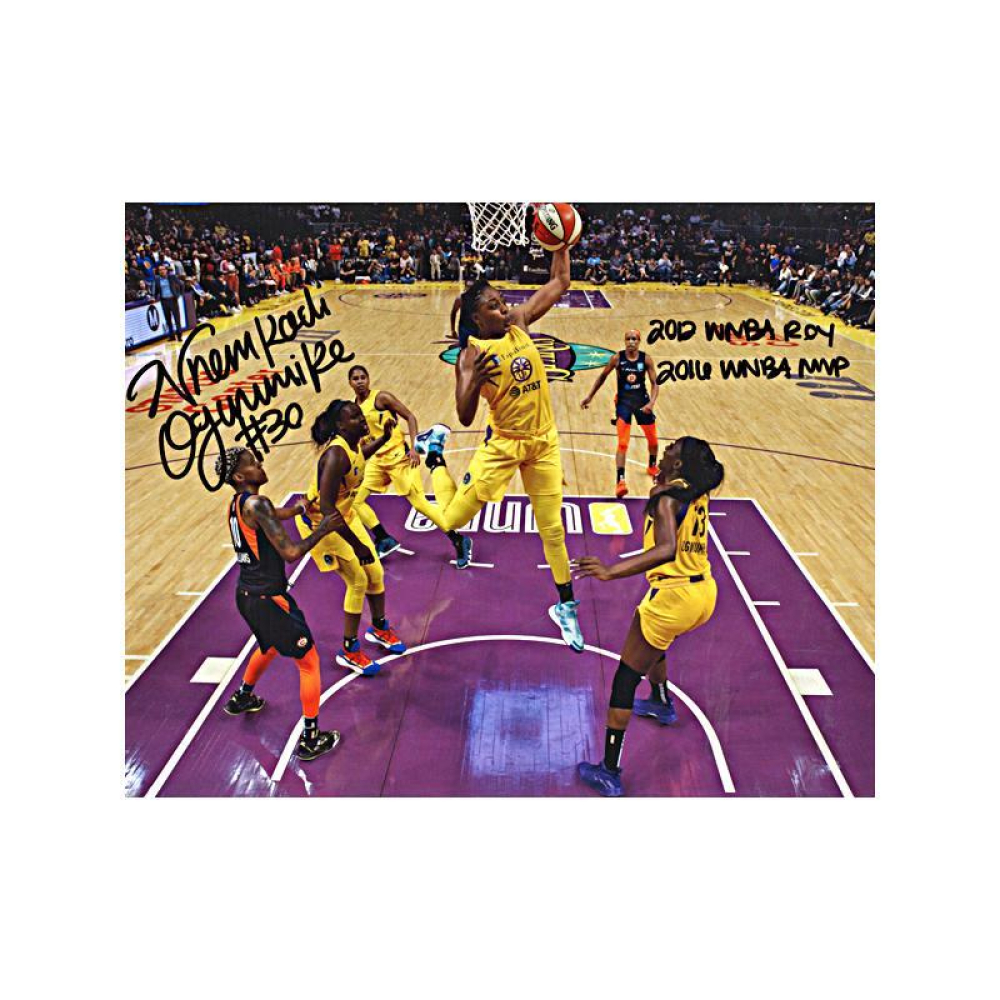 Nneka Ogwumike Signed Sparks 8x10 Photo Inscribed "2012 WNBA ROY ...