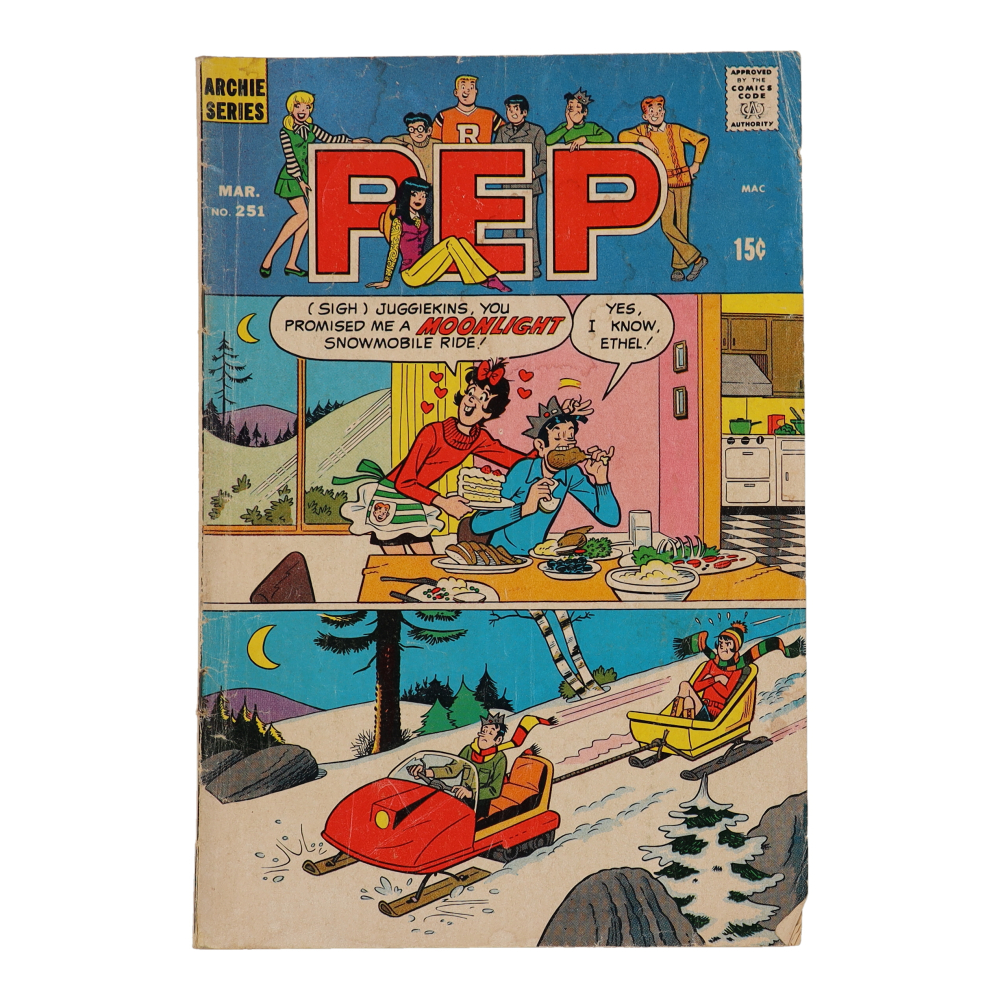 1971 "PEP" Issue #251 Comic Book | Pristine Auction