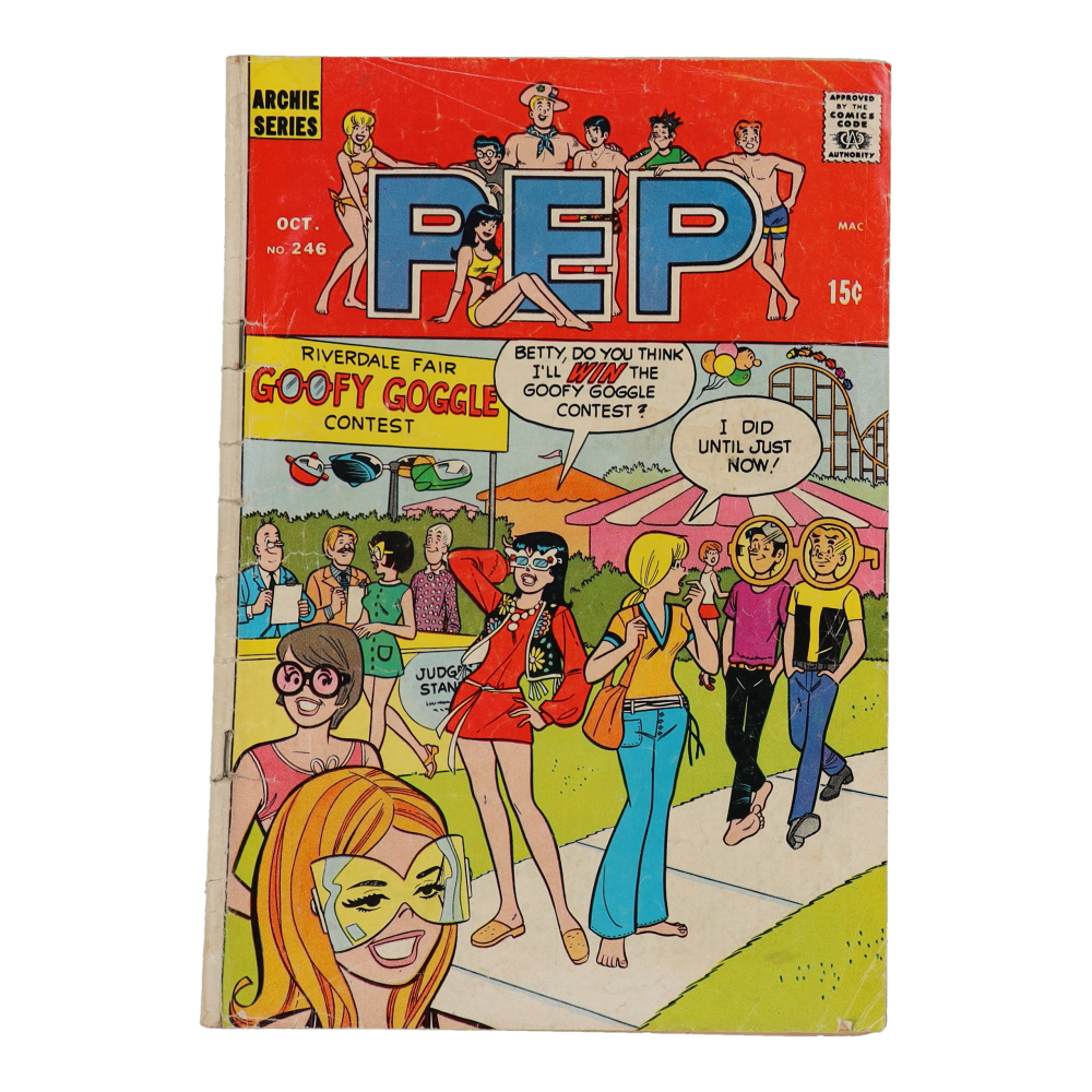 1971 "PEP" Issue #246 Comic Book | Pristine Auction