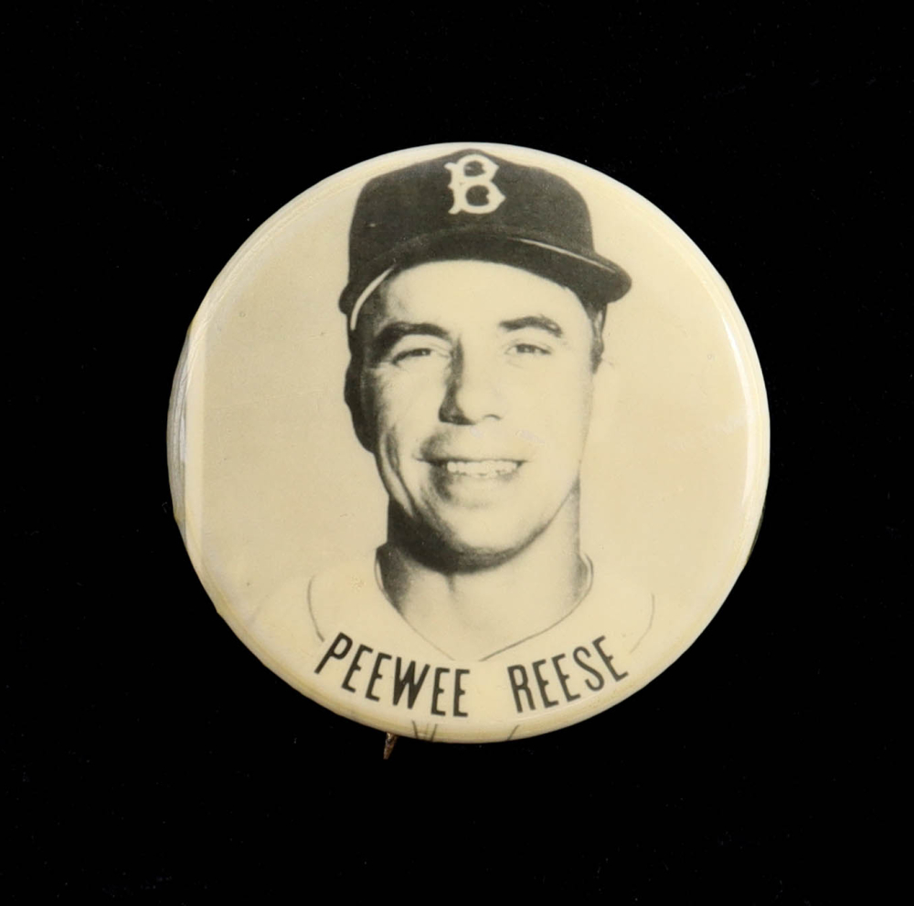 Pee Wee Reese Dodgers Vintage Pin | Pristine Auction