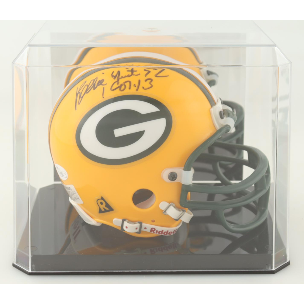 Reggie White Signed Packers Speed Mini Helmet With Acrylic Display Case ...
