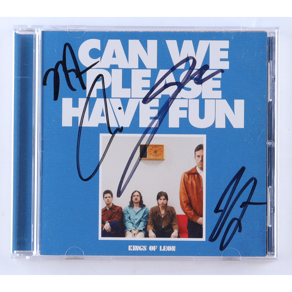 Caleb, Nathan, Jared, & Matthew Followill Signed "Can We Please Have ...