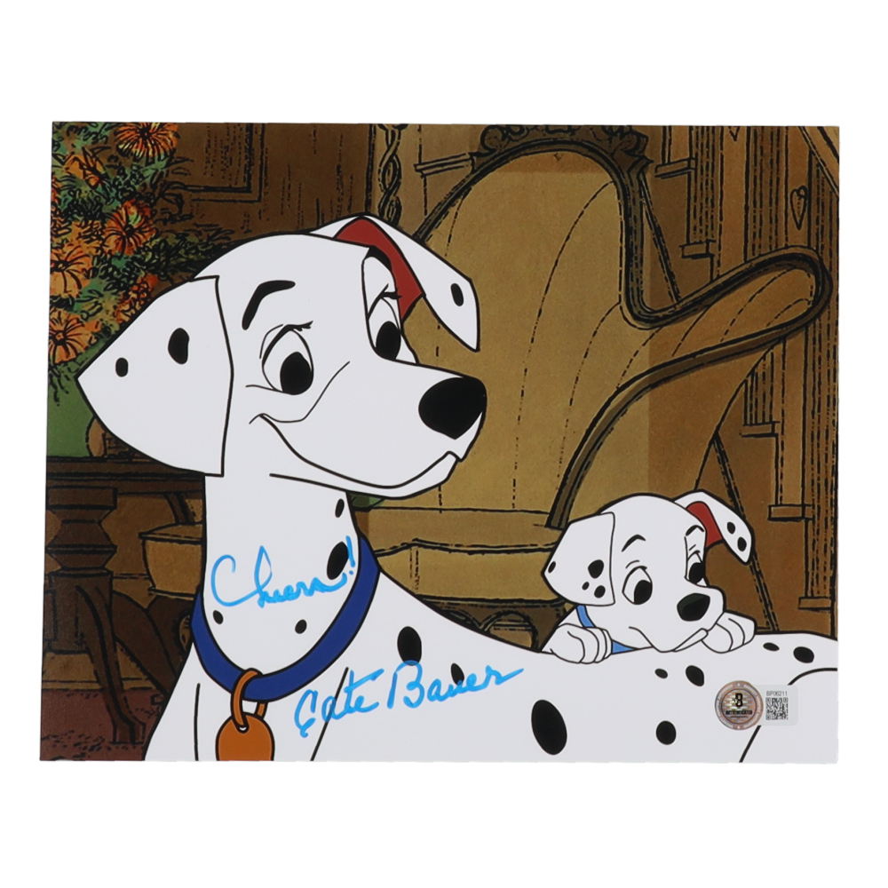Cate Bauer Signed "One Hundred and One Dalmatians" 8x10 Photo Inscribed ...