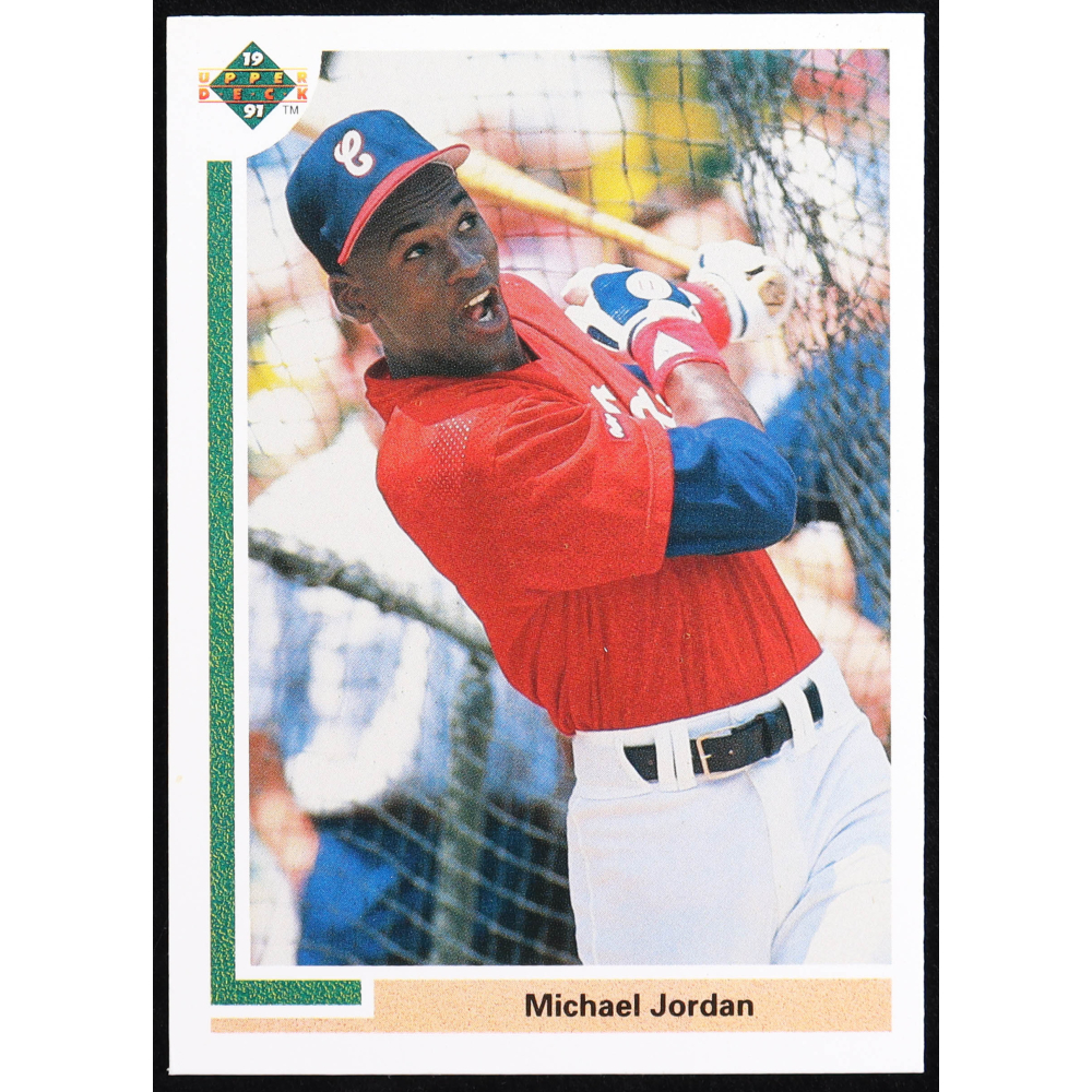 Michael Jordan 1991 Upper Deck #SP1 SP RC / Shown Batting in White Sox ...