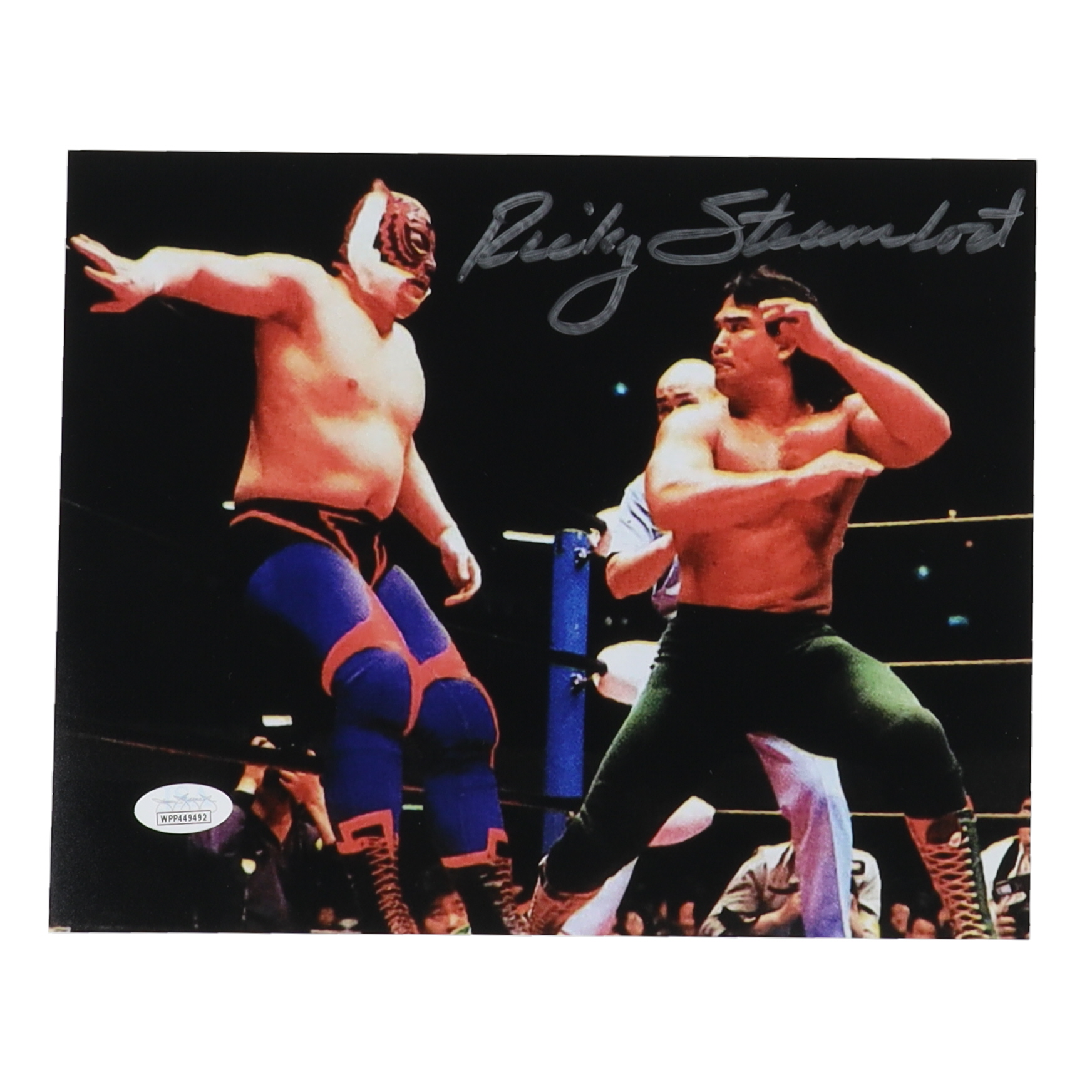 Ricky "The Dragon" Steamboat Signed WWE 8x10 Photo (JSA) | Pristine Auction