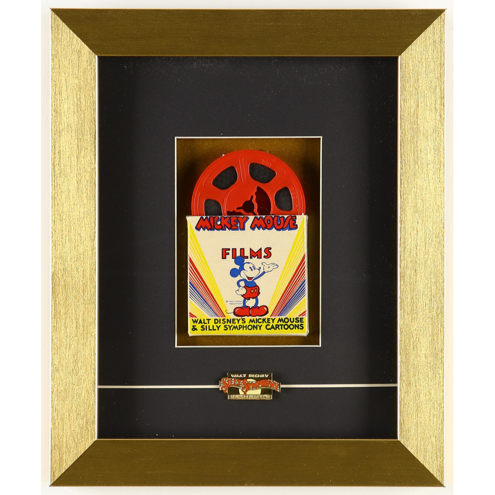 Walt Disney's "Mickey Mouse & Silly Symphony Cartoons" Custom Framed ...