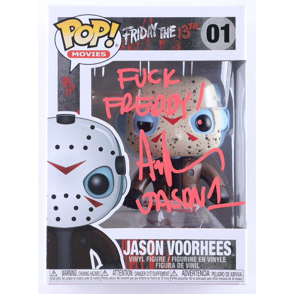 Ari Lehman Signed "Friday the 13th" #01 Jason Voorhees Funko Pop! Vinyl ...