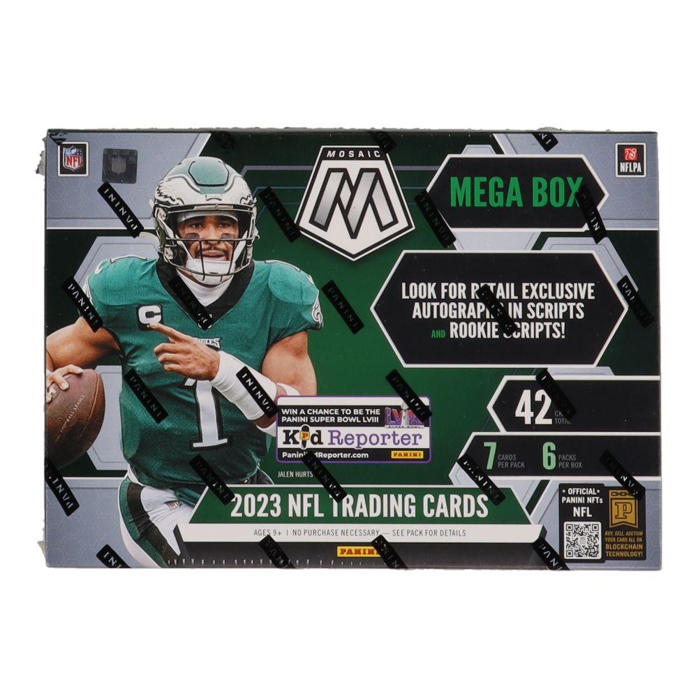 2023 Panini Mosaic Football Mega Box With (6) Packs | Pristine Auction