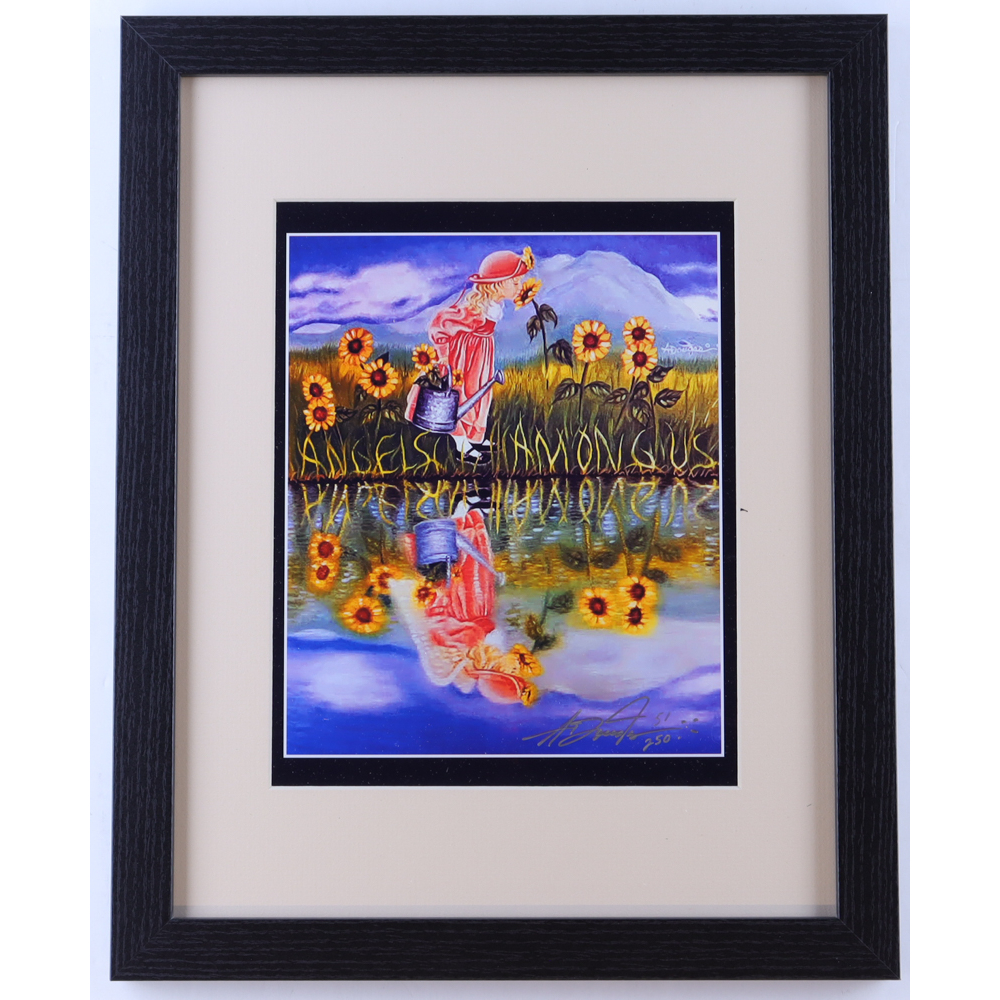 "Angels Among Us" LE Custom Framed Lithograph Print Display By Anthony ...