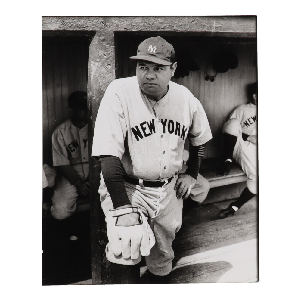 Babe Ruth Yankees 8x10 Vintage Photo | Pristine Auction