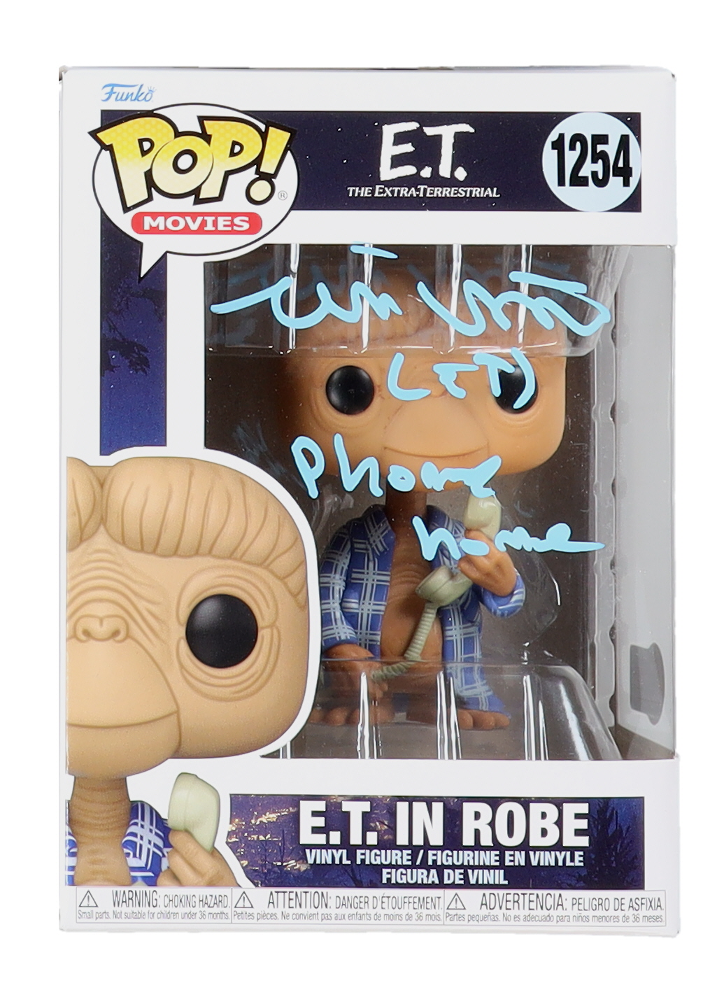 Matthew De Meritt Signed "E.T.: The Extra-Terrestrial" #1254 E.T. In ...