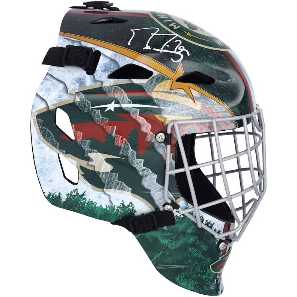 Marc-Andre Fleury Signed Wild Full-Size Goalie Mask (Fanatics ...