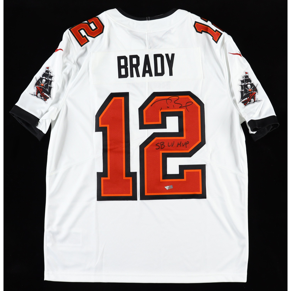 Tom Brady Signed Authentic Nike Limited Buccaneers Jersey Inscribed "SB ...