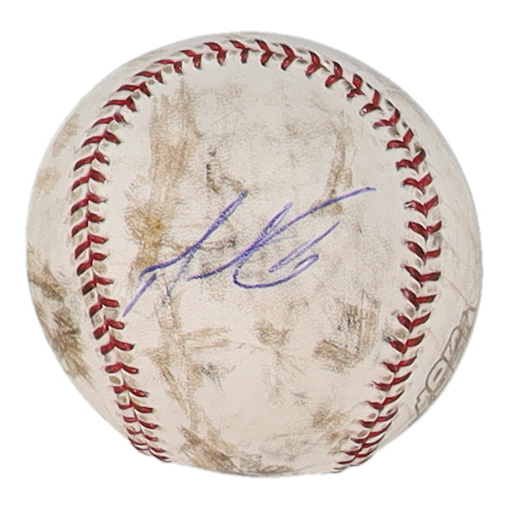 Matt Cain Signed 2012 World Series Logo Baseball (JSA) | Pristine Auction