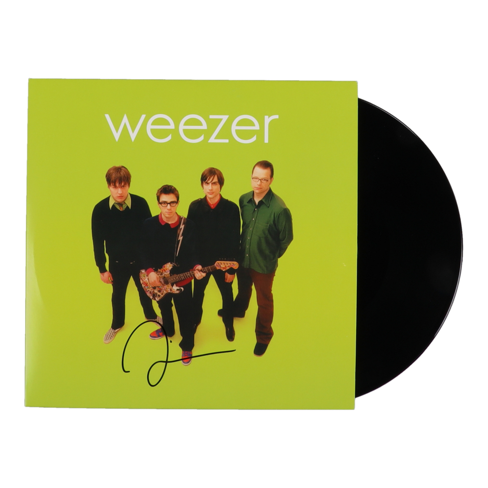 Rivers Cuomo Signed "Weezer" Green Vinyl Record Album (JSA) | Pristine ...
