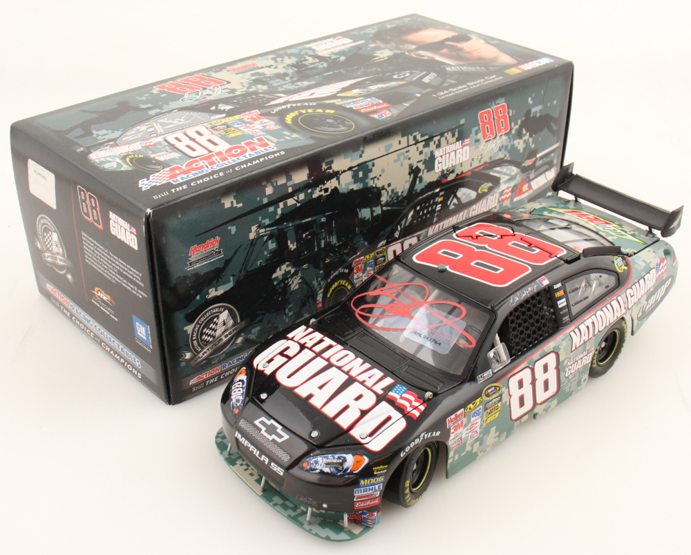 Dale Earnhardt Jr. Signed LE 2009 NASCAR #88 National Guard Serving ...