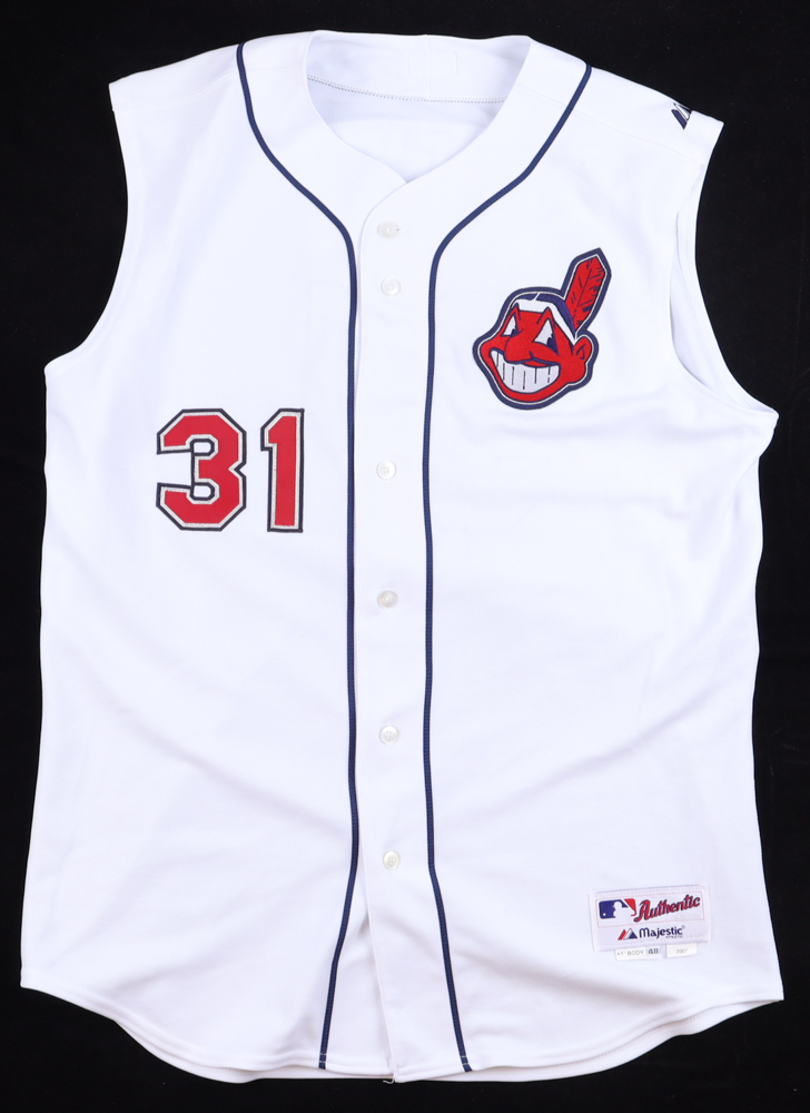 Cliff Lee Game-Worn 2007 Indians Jersey (Dave Miedema) | Pristine Auction