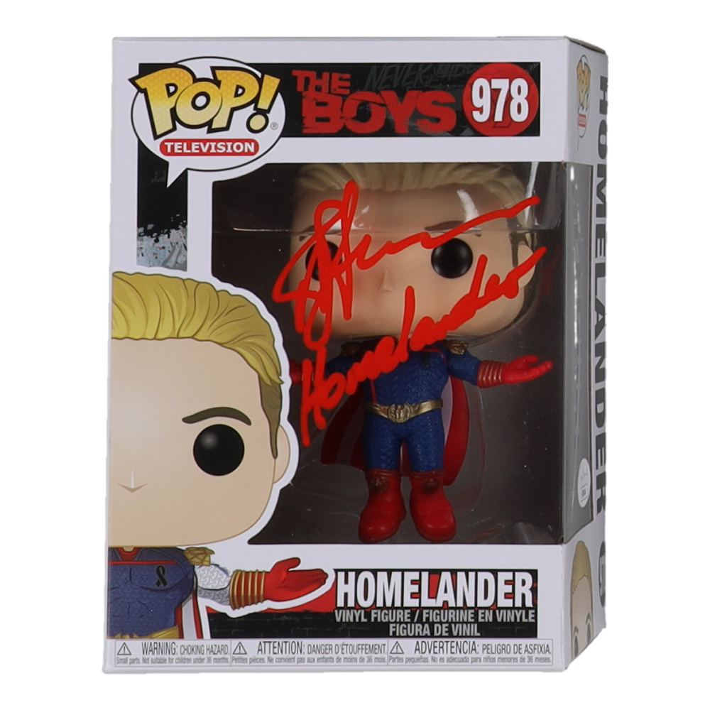 Anthony Starr Signed "The Boys" #978 Homelander Funko Pop! Vinyl Figure ...