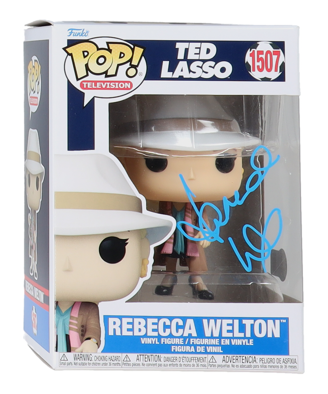 Hannah Waddingham Signed "Ted Lasso" #1507 Rebecca Welton Funko Pop! Vinyl Figure (ACOA ...