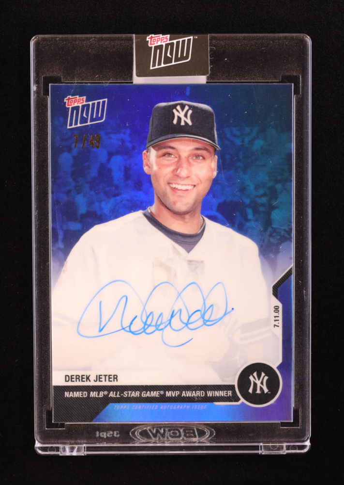 Derek Jeter 2020 Topps Now Chrome Derek Jeter Career Retrospective ...
