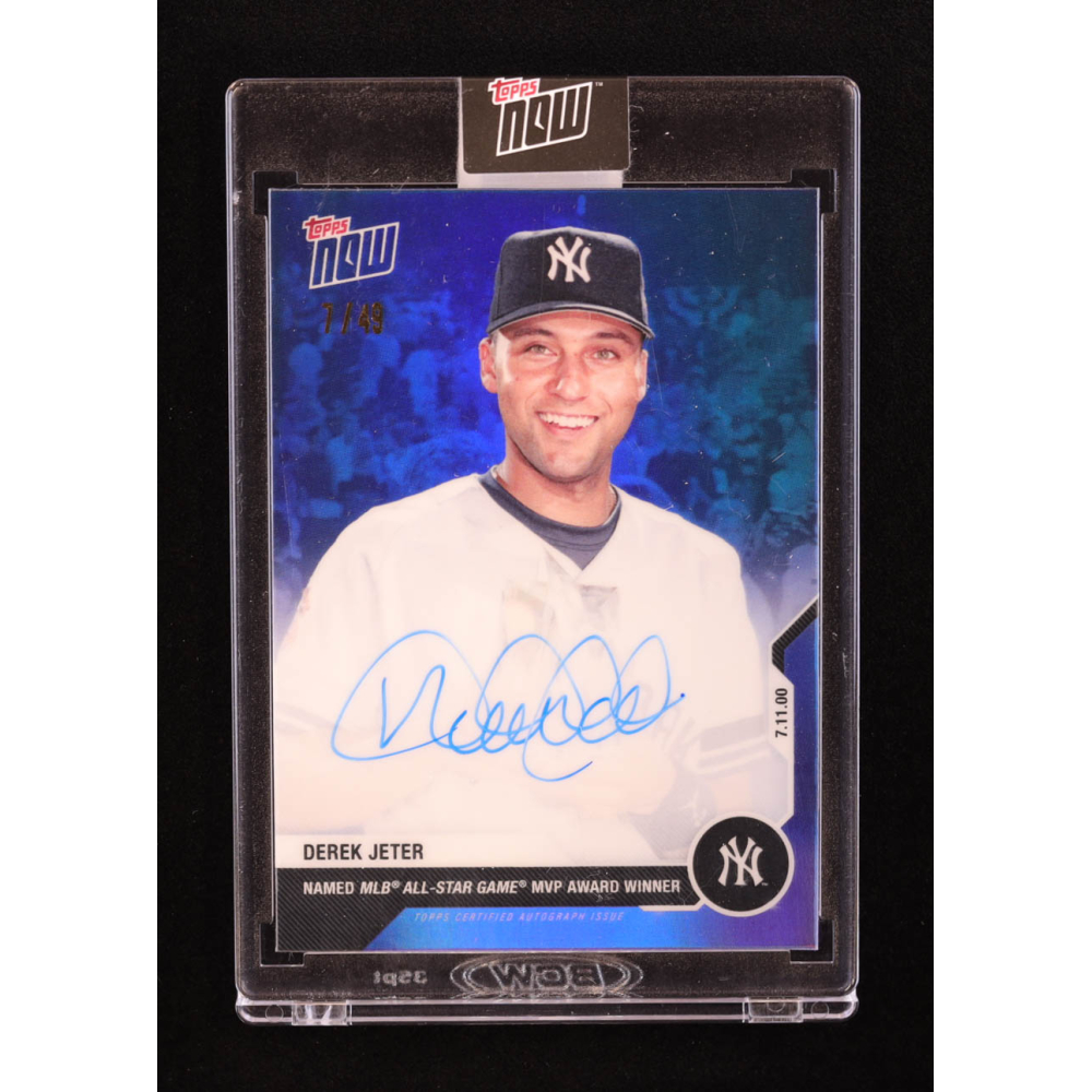 Derek Jeter 2020 Topps Now Chrome Derek Jeter Career Retrospective ...