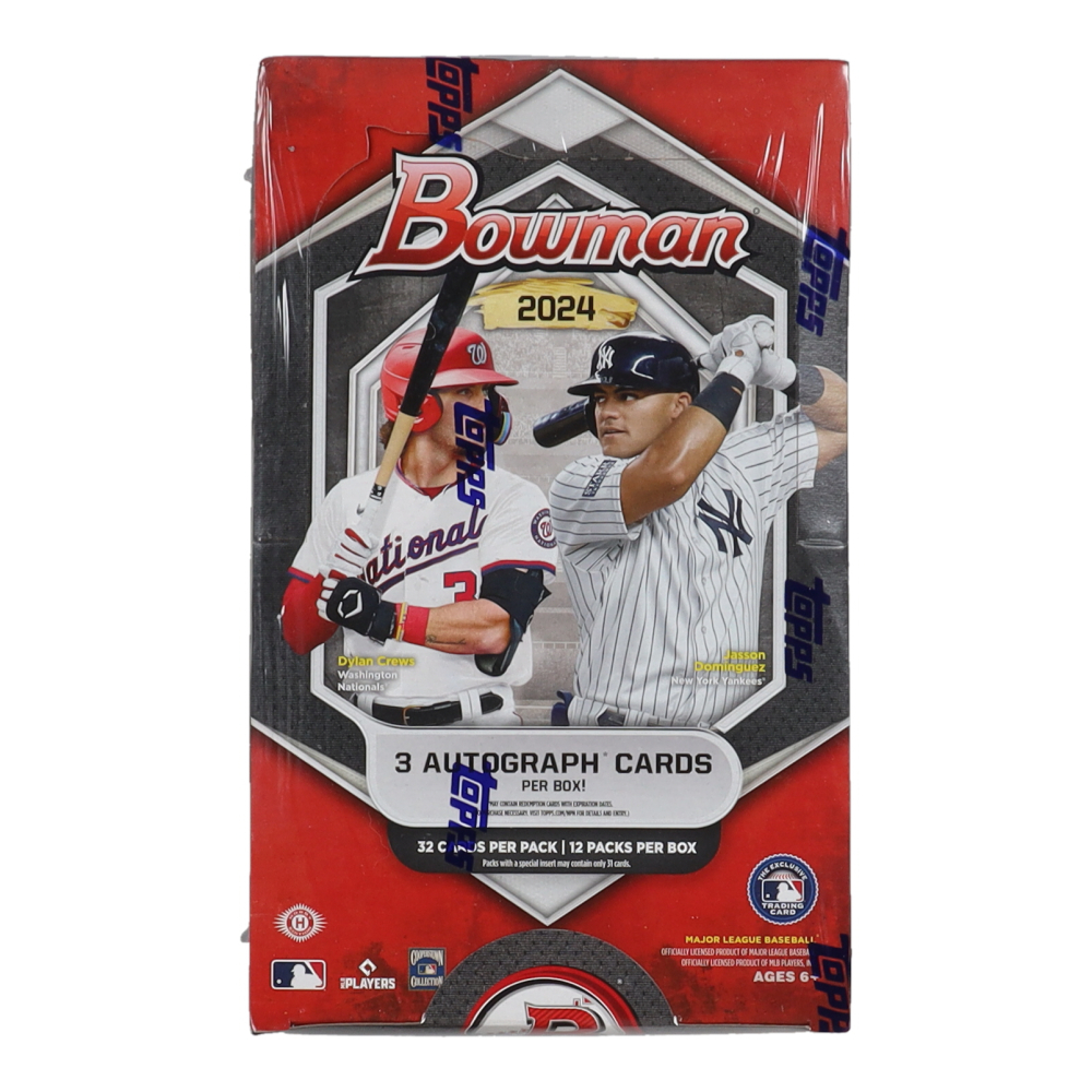 2024 Bowman Baseball Hobby Jumbo Box with (12) Packs | Pristine Auction