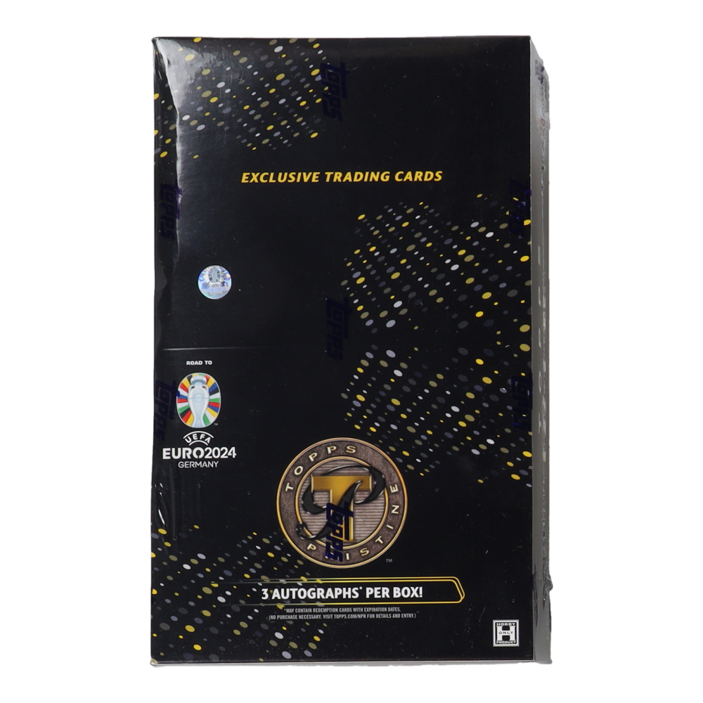 2023-24 Topps Pristine Road to Euro Soccer Hobby Box with (6) Packs ...