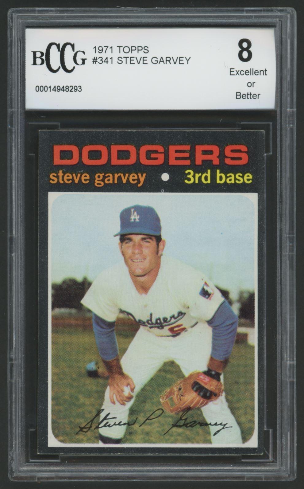 Steve Garvey 1971 Topps #341 RC (BCCG 8) | Pristine Auction