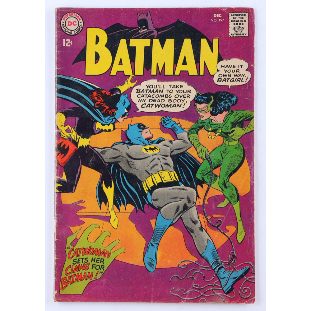1967 "Batman" Issue #197 DC Comic Book | Pristine Auction
