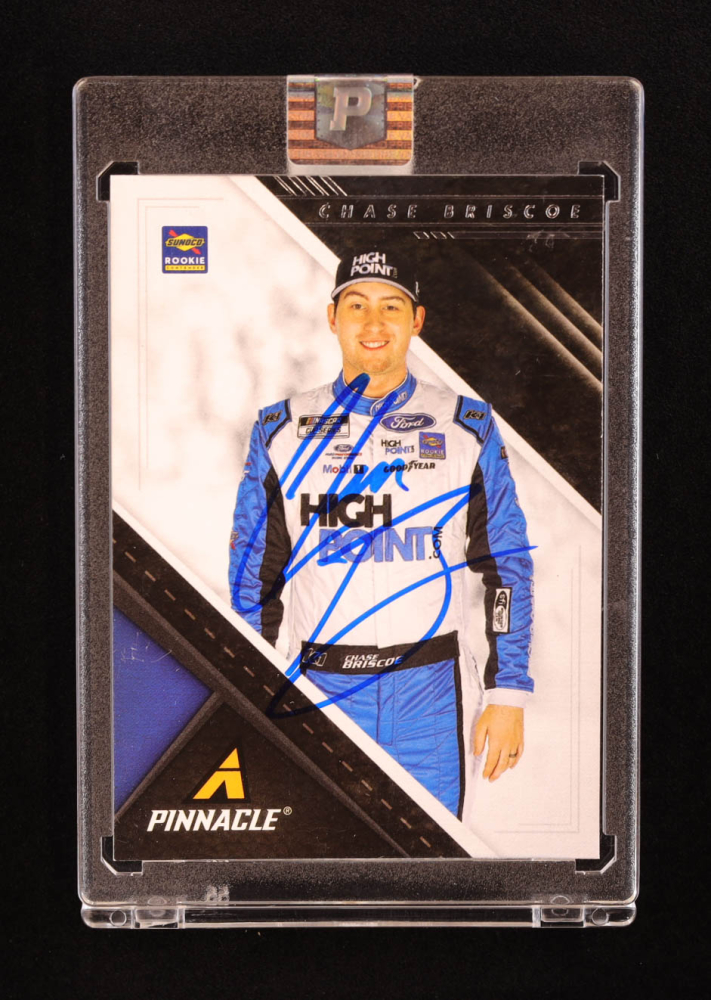 Chase Briscoe Signed 2021 Panini Chronicles Pinnacle #8 (PA) | Pristine ...