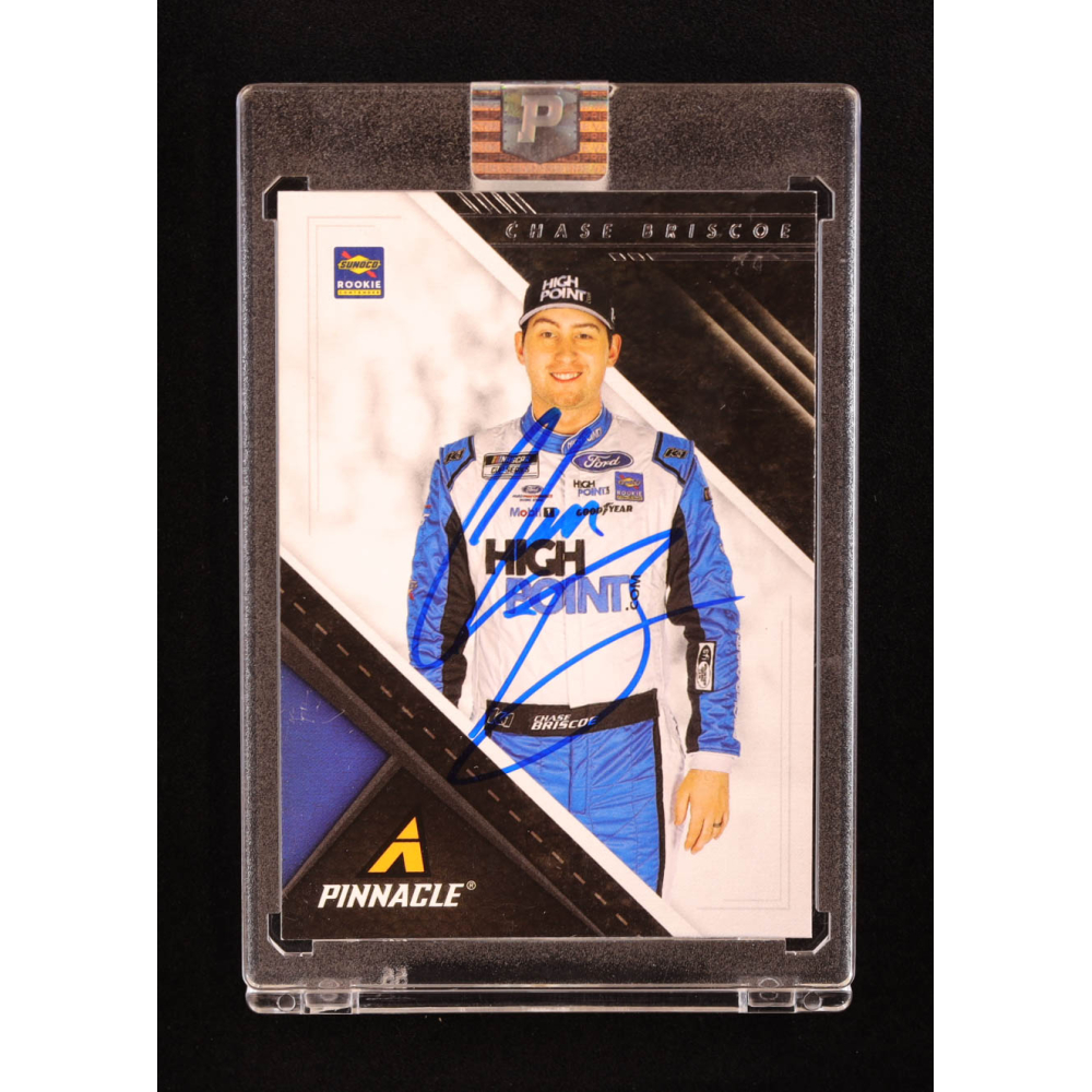 Chase Briscoe Signed 2021 Panini Chronicles Pinnacle #8 (PA) | Pristine ...
