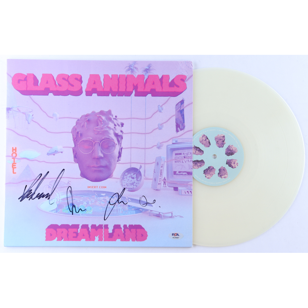 Glass Animals Band-Signed "Dreamland" Vinyl Record Album (PSA ...