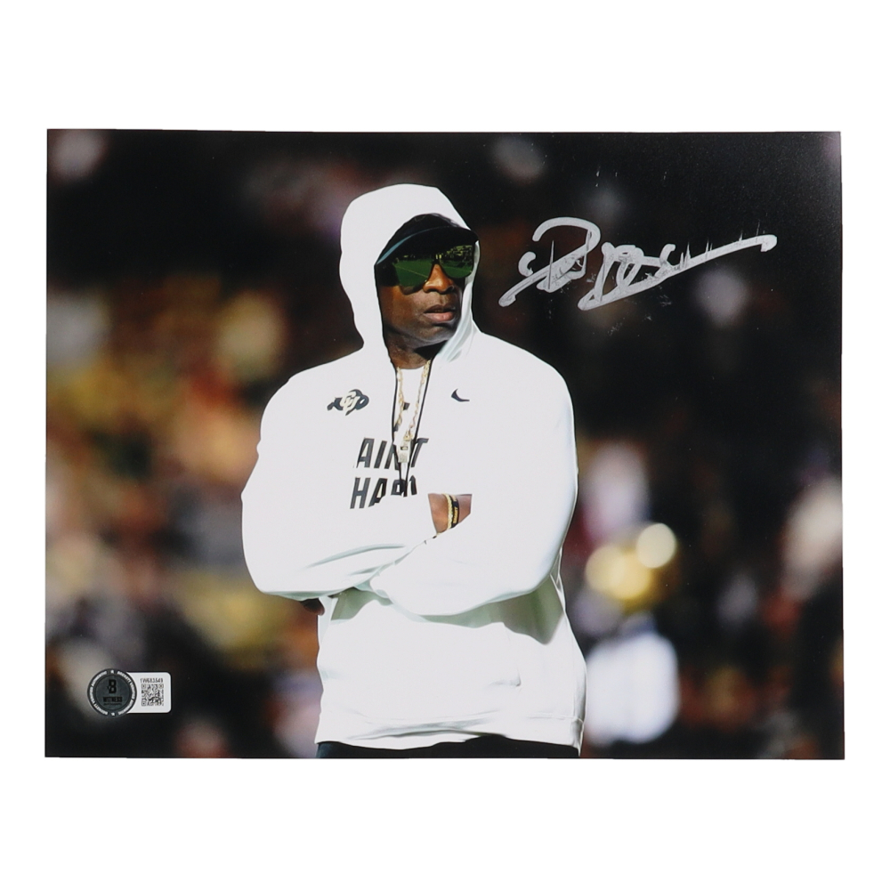 Deion Sanders Signed Cowboys 8x10 Photo (Beckett) | Pristine Auction